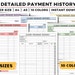 Client Payment Tracker, Printable Business Payment Log (fillable PDF ...
