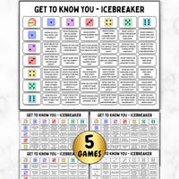 Icebreaker Game, Icebreaker Activity, Team Building Game, Table Talk ...