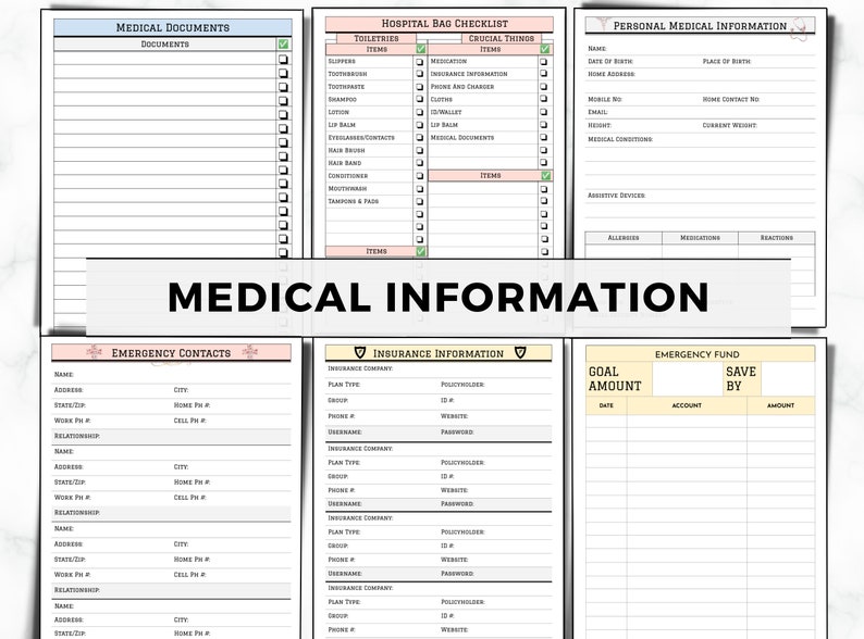 PCS Binder Printable PCS Checklist Military Move Planner - Etsy