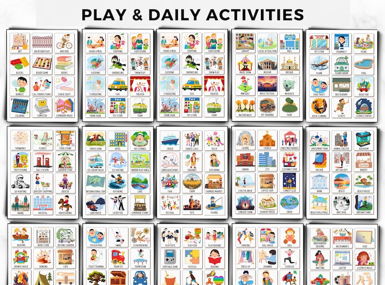 Daily Routine Cards, Visual Schedule, Routine Chart for Kids, Morning ...