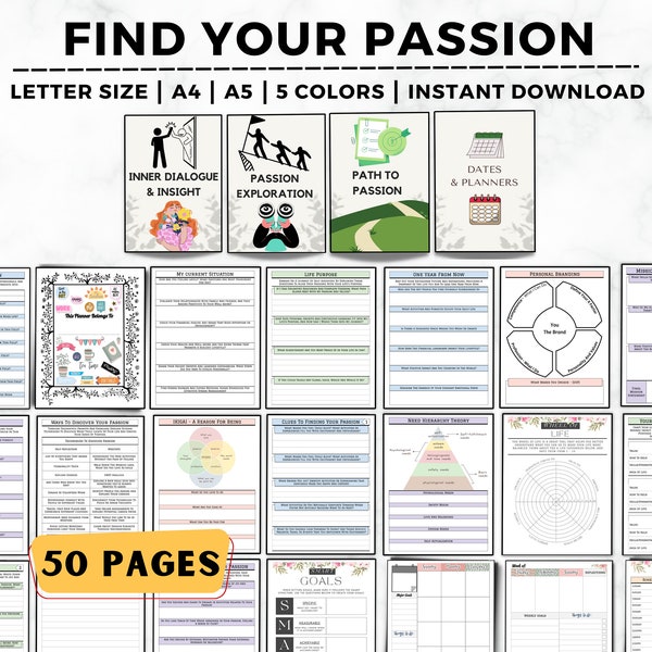 Passion Planner - Etsy