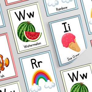 Alphabet Posters Classroom, ABC Poster Pack, Class Posters, Education ...
