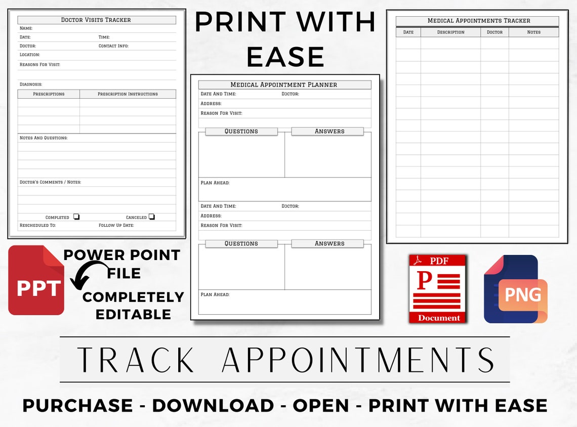 Cancer Care Forms, Chemotherapy Journal Printable, Cancer Patient ...