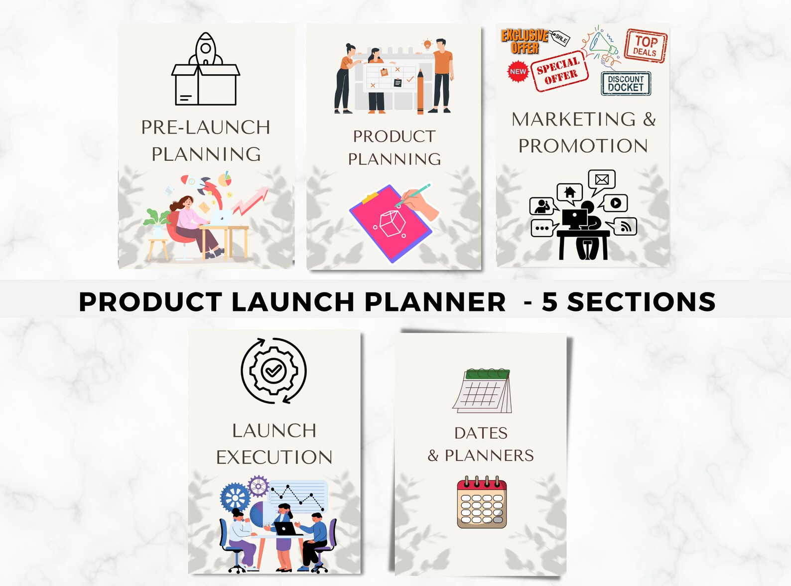 Product Launch Planner, Product Marketing, Course Marketing Plan ...