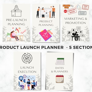 Product Launch Planner, Product Marketing, Course Marketing Plan, Course Launch Planner ...