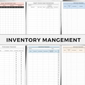 Soap Business Planner, Soap Making Business, Soap Recipe Sheet, Soap ...