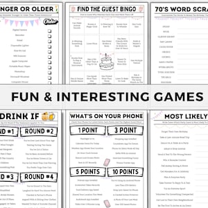 75th Birthday Games, Born in 1950, 75th Birthday Games, Born in 1950 ...