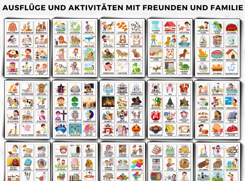 Daily Routine Cards, Visual Schedule, Routine Chart for Kids, Morning ...