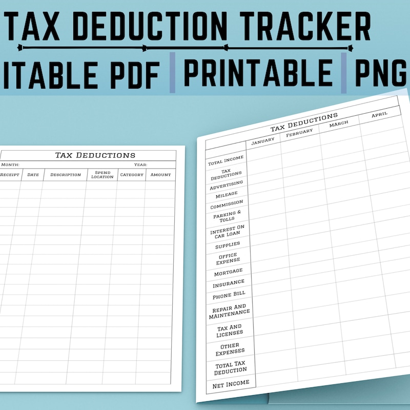 2026 Tax Organizer - Etsy
