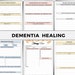 Dementia Care Planner, Printable Alzheimer's Caregiver Binder, Elderly ...