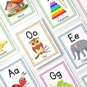 Alphabet Posters Classroom, ABC Poster Pack, Class Posters, Education ...