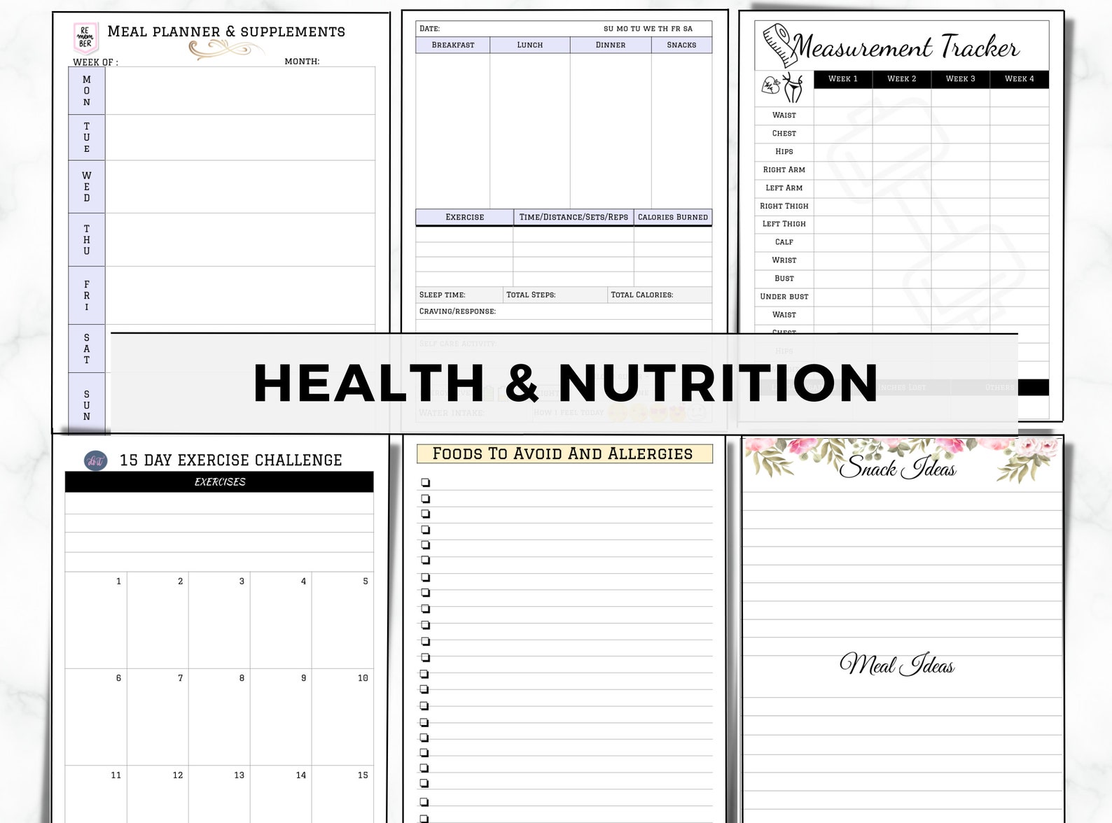 Cancer Care Forms, Chemotherapy Journal Printable, Cancer Patient ...