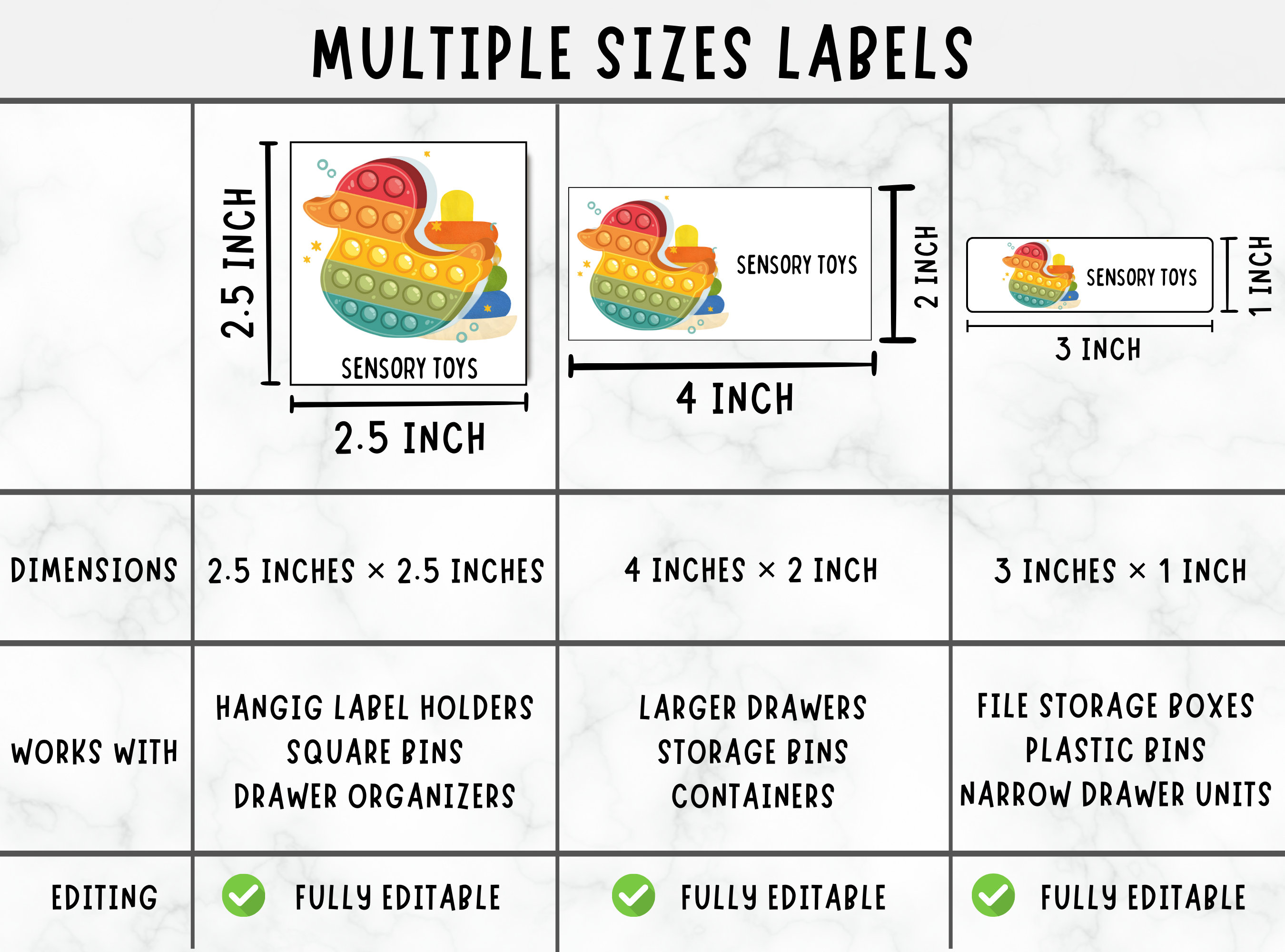 Kids Dresser Drawer Organization Labels, Clothing Closet Storage (PDF ...