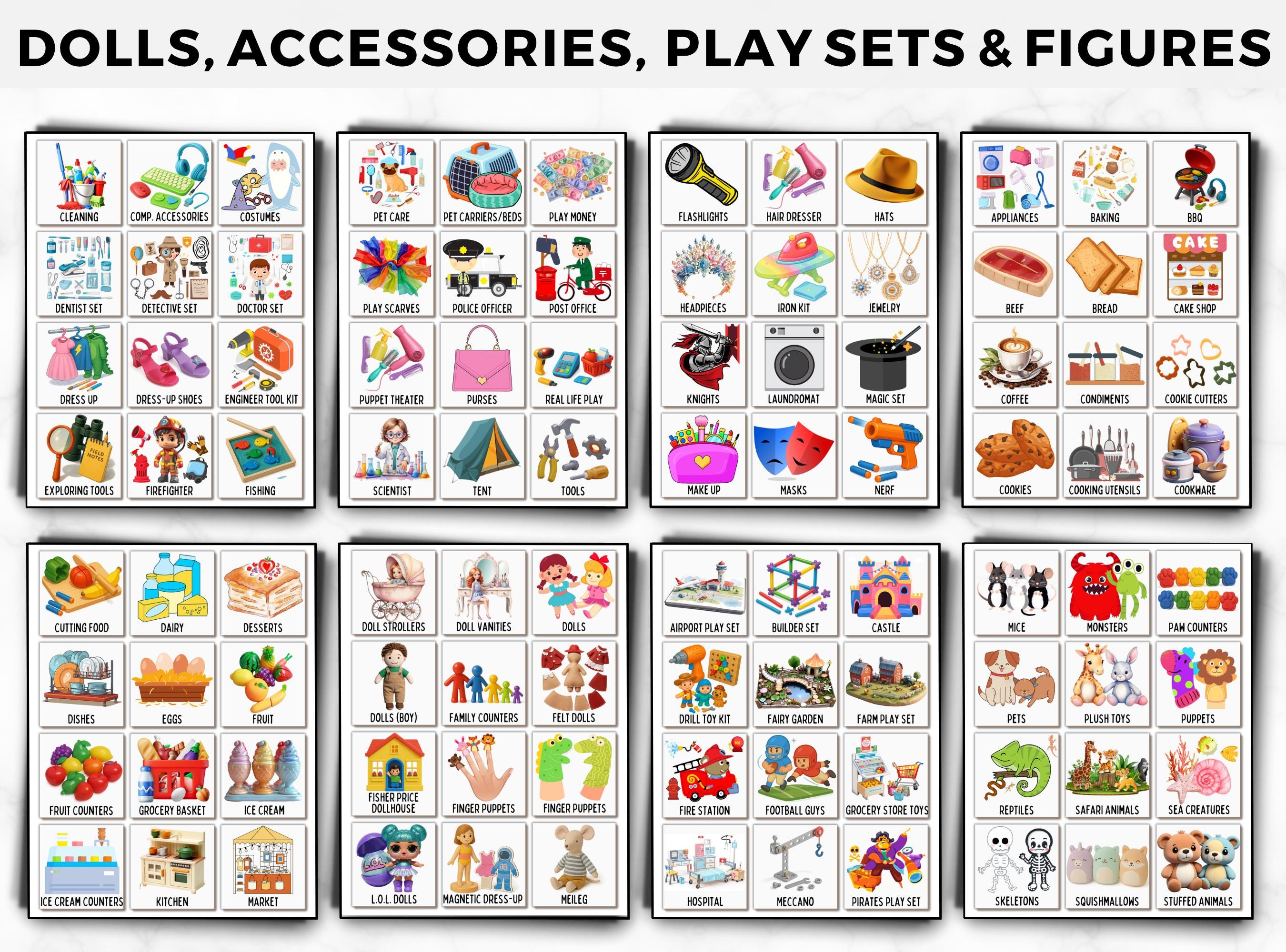 Toy Bin Labels, Toy Bin Labels Editable, Playroom Labels, Trofast ...