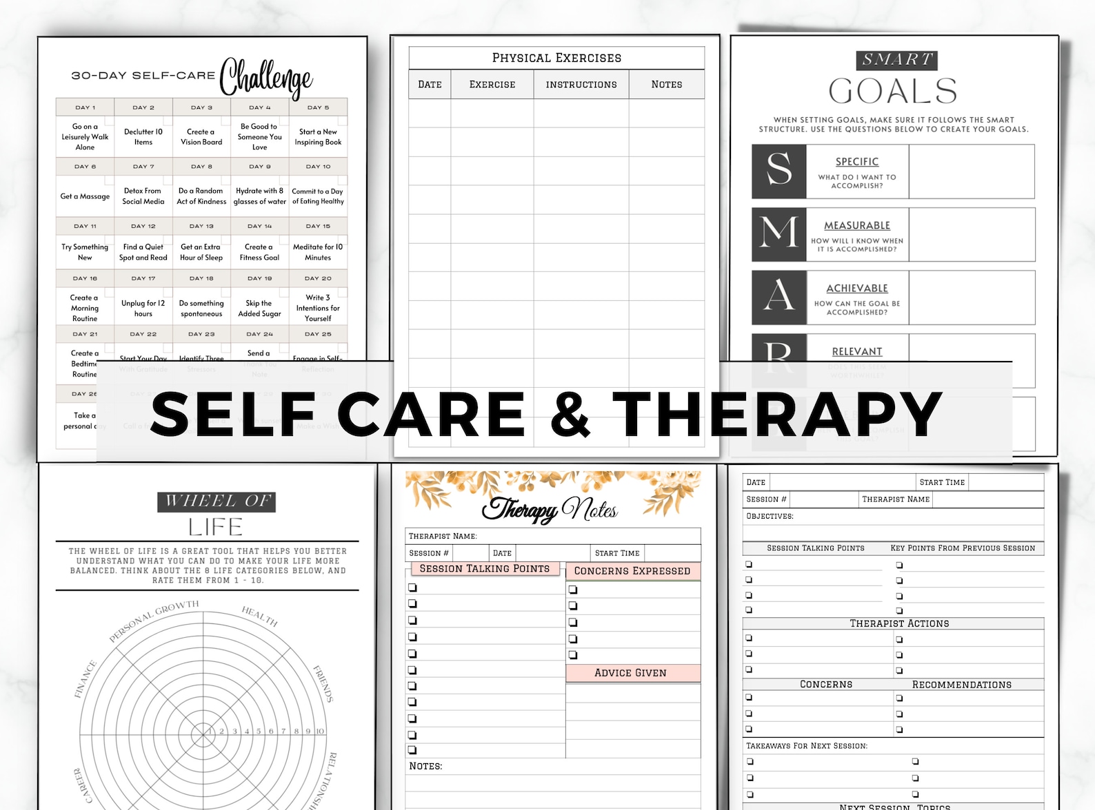 Cancer Care Forms, Chemotherapy Journal Printable, Cancer Patient ...