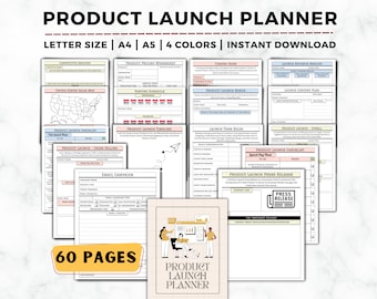 Product Launch Planner, Product Marketing, Course Marketing Plan ...