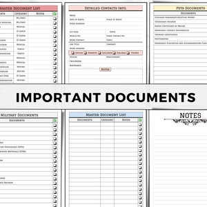 PCS Binder Printable, PCS Checklist, Military Move Planner, Military ...
