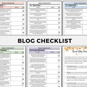 Blog Planner, Blog Post Outline, Blog Planning, Content Strategy, Blog ...