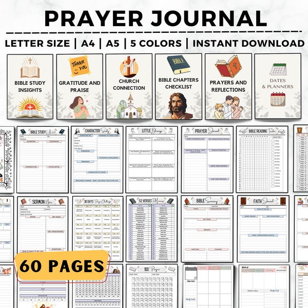 Bible Study Journal - Etsy