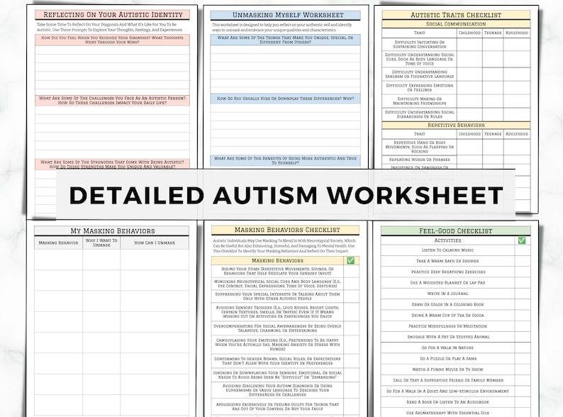 Autism Care Binder, Autism Planner Printable, Special Needs Child ...