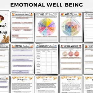 Self Care Planner, Self Care Checklist, Self-love Journal, Mindfulness ...