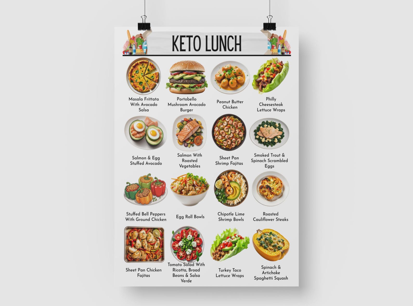 32 Keto Lunch Ideas: Meal Plan, Food List (digital Download) - Etsy