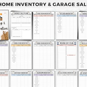 Moving Checklist, Moving Planner, Relocation Planner, Moving Labels ...