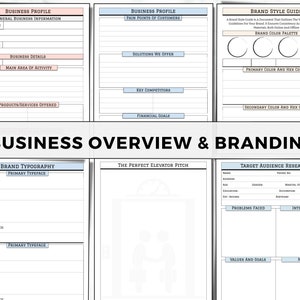 Side Hustle Planner, Printable Business Planner Bundle, Work From Home ...