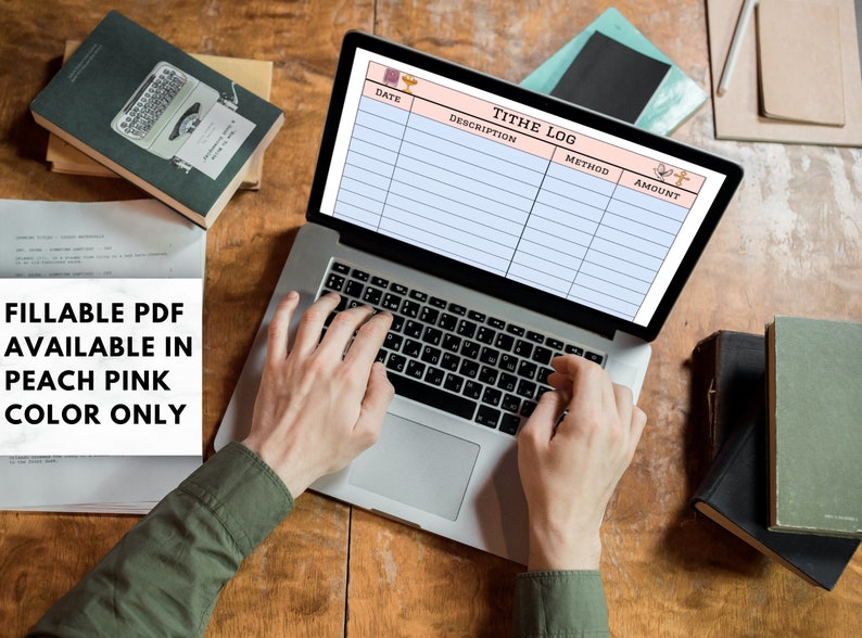 Tithe and Offering Tracker Church Giving Printable Tithing - Etsy