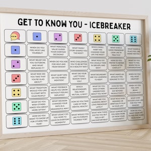 5 Ice Breaker Dice Games, Dicebreaker Game, Icebreaker Activity ...