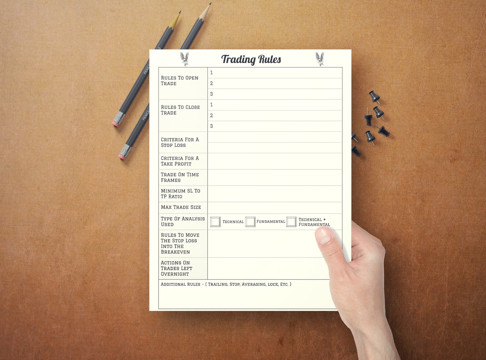 Forex Trading Journal, Investment Tracker, Editable PDF (digital ...