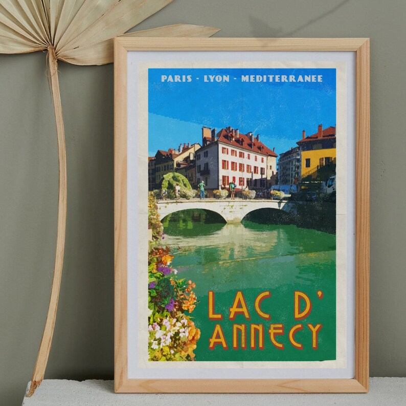 Custom Vintage Travel Posters Personalise and Print Your Photo as a ...