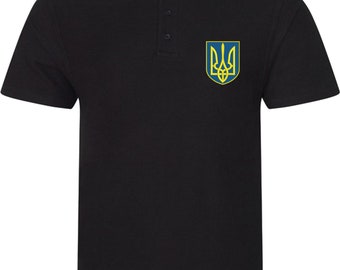 Ukrainian Polo Shirt - Etsy UK