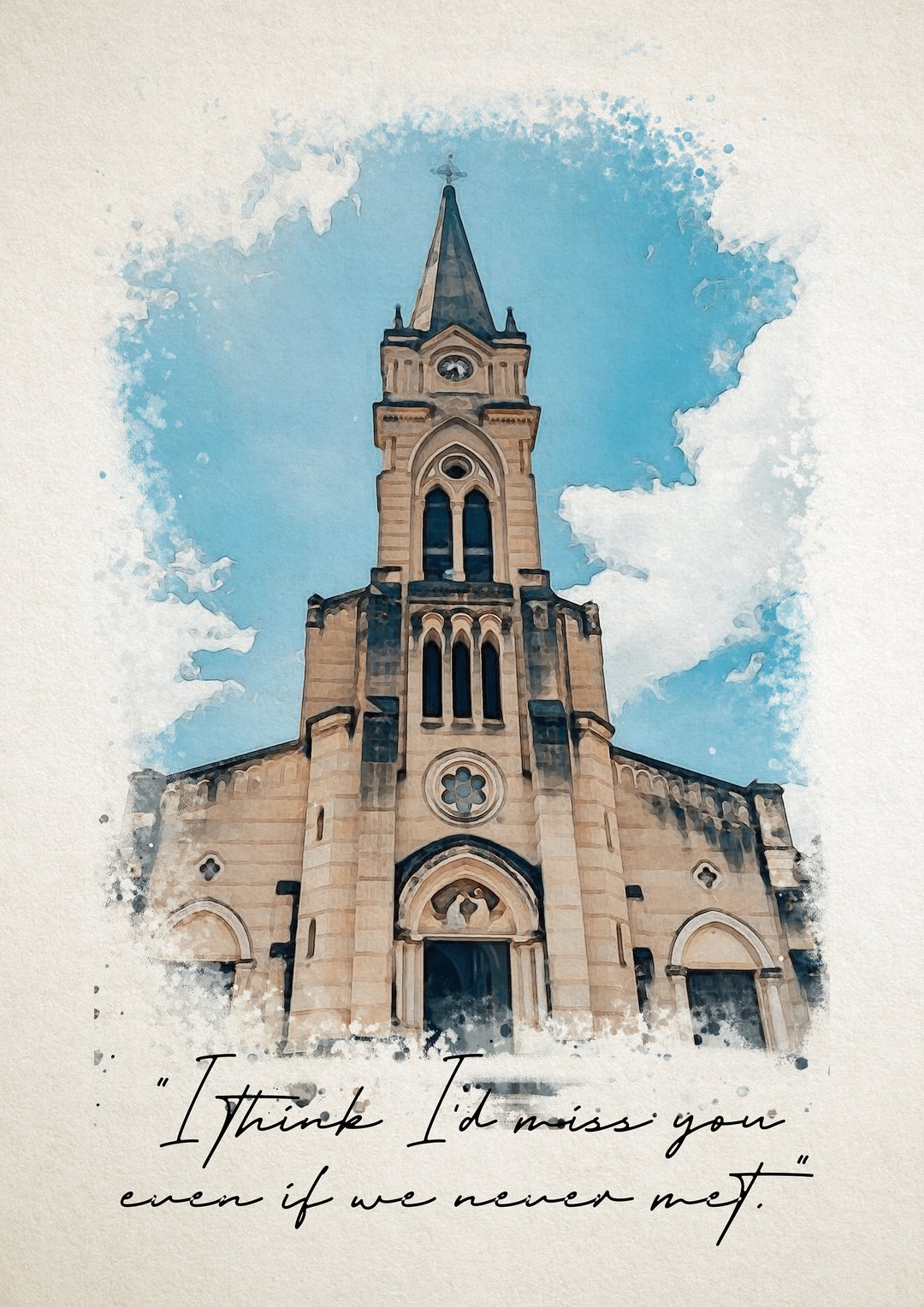 Custom Wedding Venue Posters, Custom Wedding Venue Portraits, Custom ...