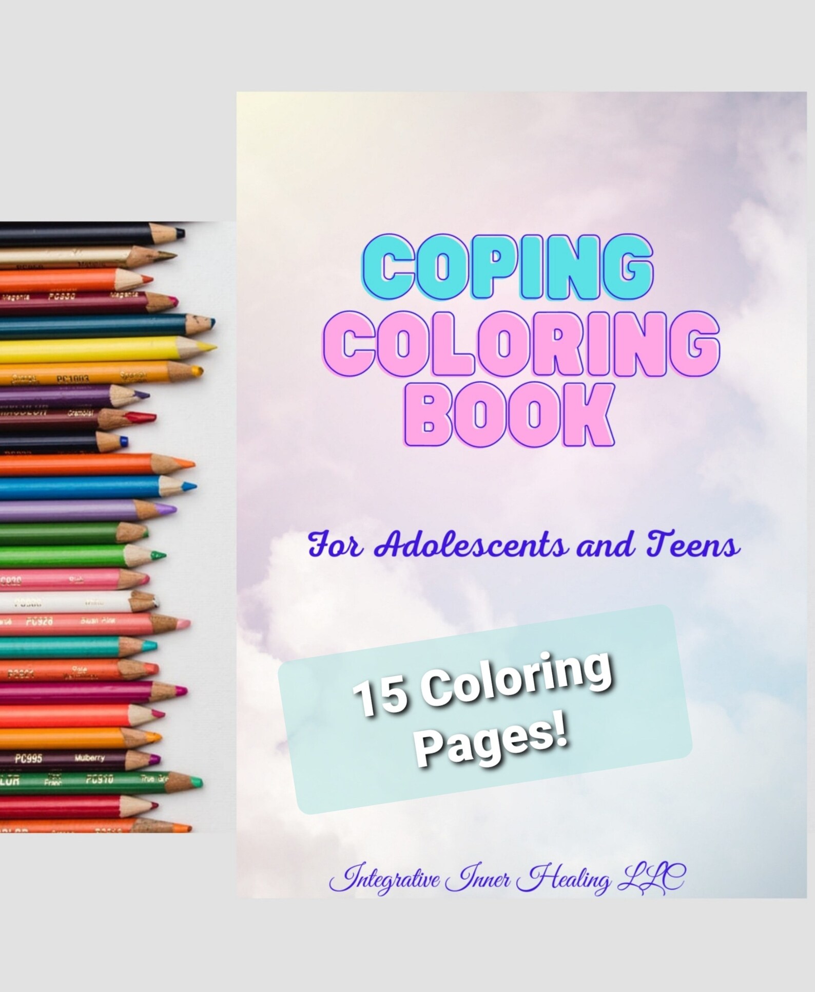 Coping Coloring Book PDF, Therapy, Teens, Adolescents, Mindfulness ...