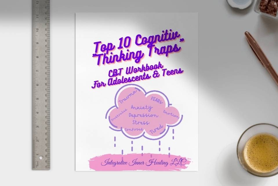 Top 10 Thinking Traps,pdf, Cbt Worksheet, Depression Help, Anxiety ...