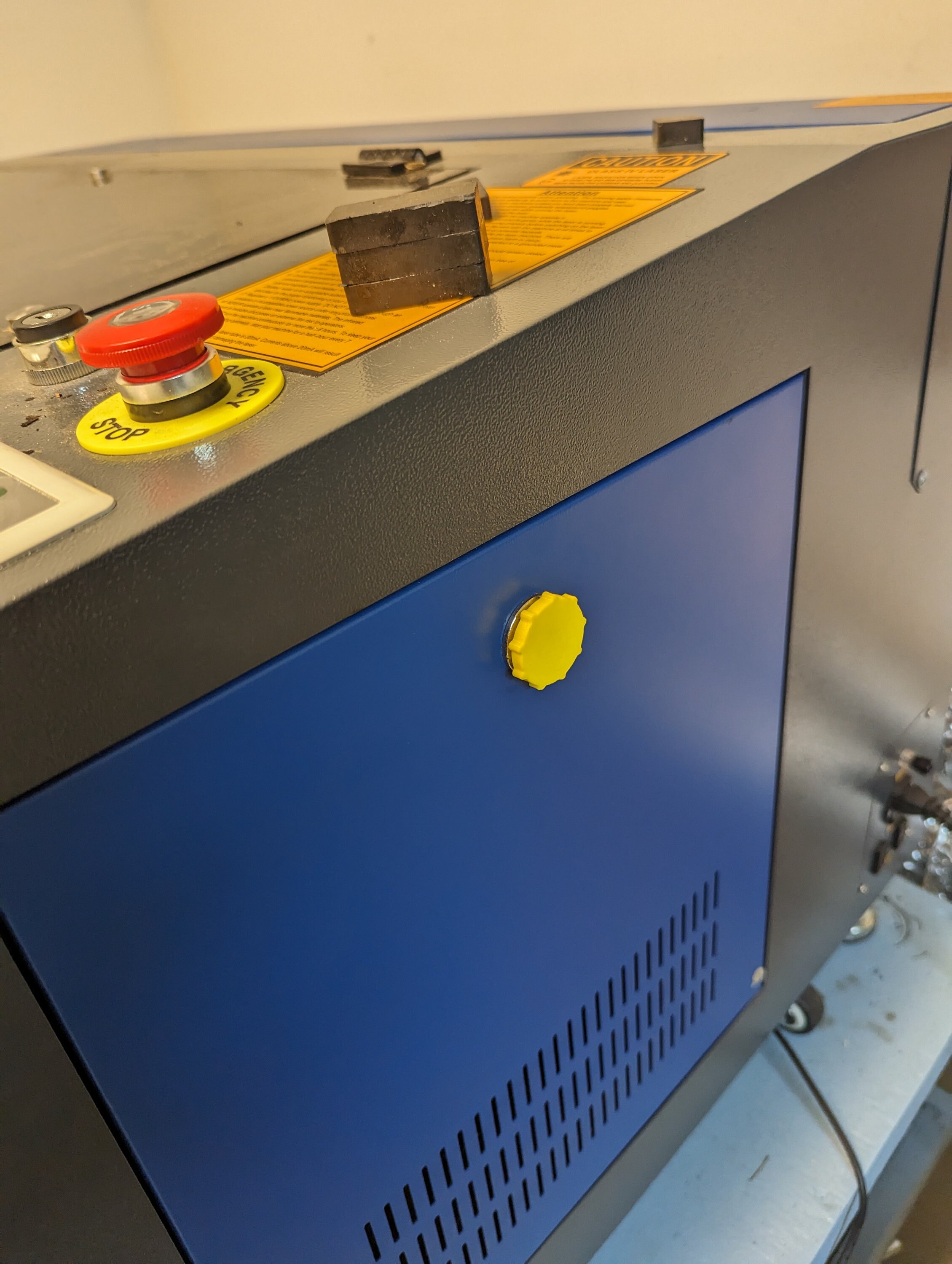 3D Printed Knurled Knobs Permanent Replacements for Industrial Laser ...