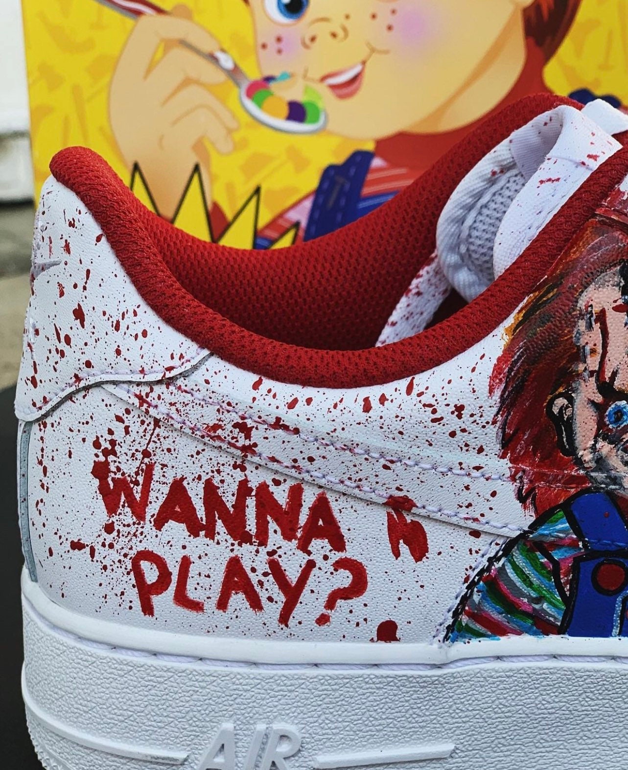 Chucky Air Force 1 | Etsy