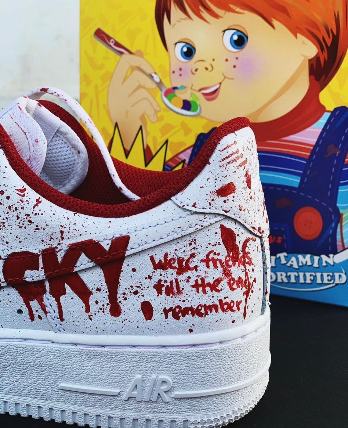 Chucky Air Force 1 - Etsy