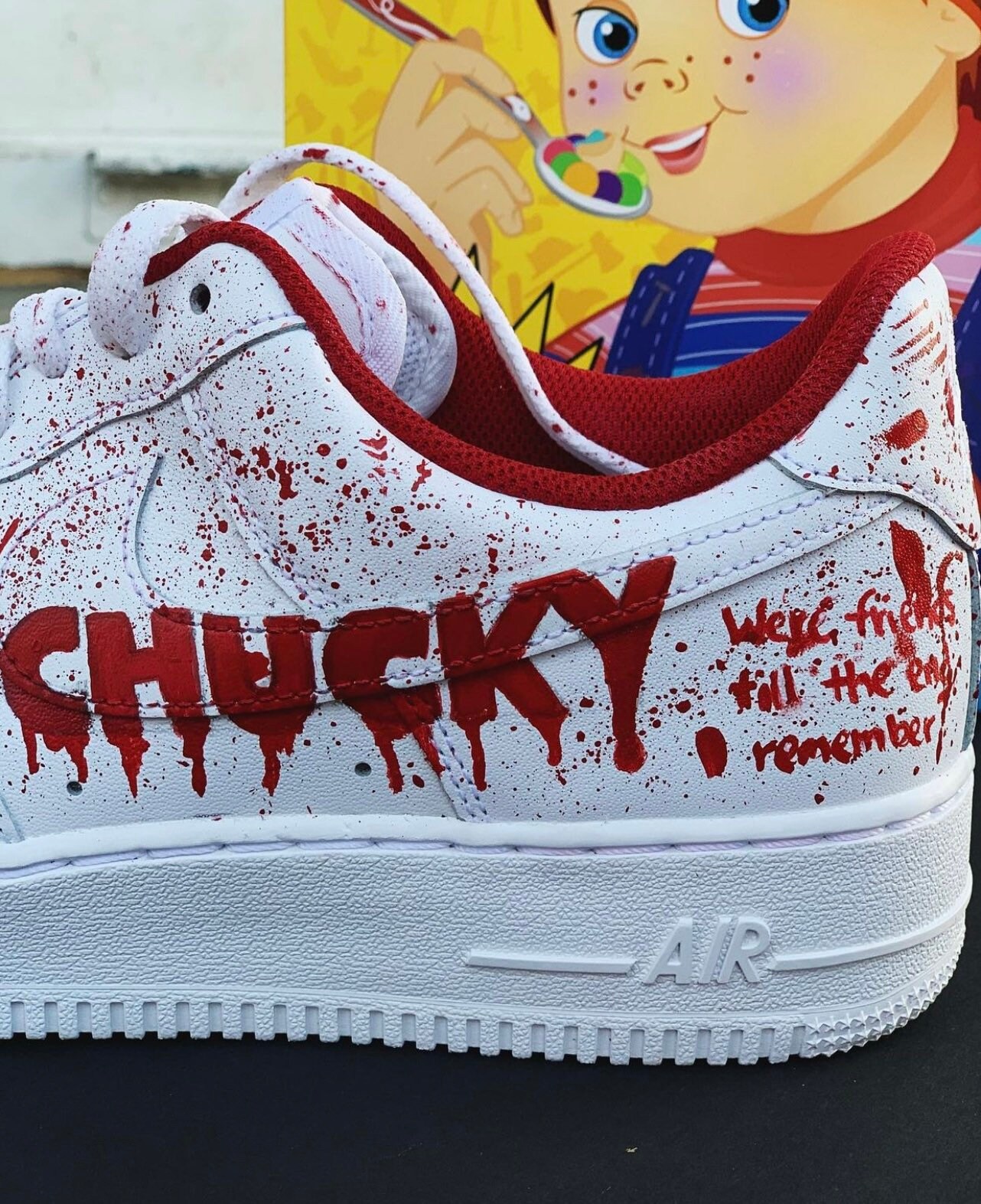 Chucky Air Force 1 | Etsy