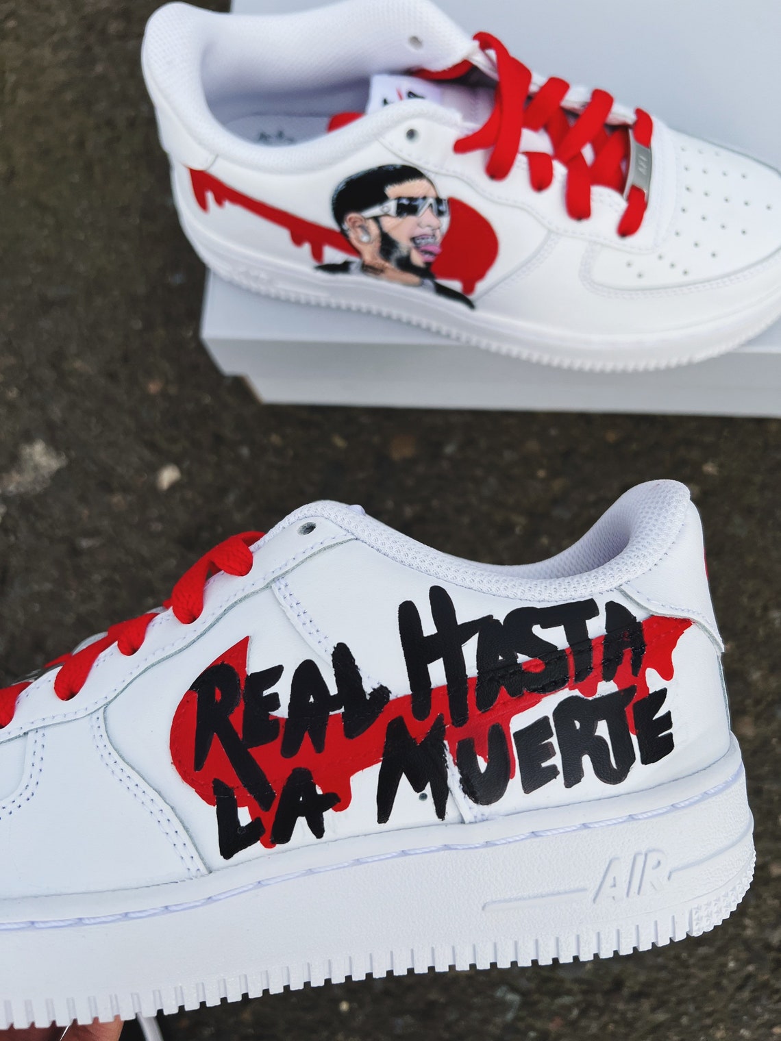 Anuel AA Air Force 1 - Etsy