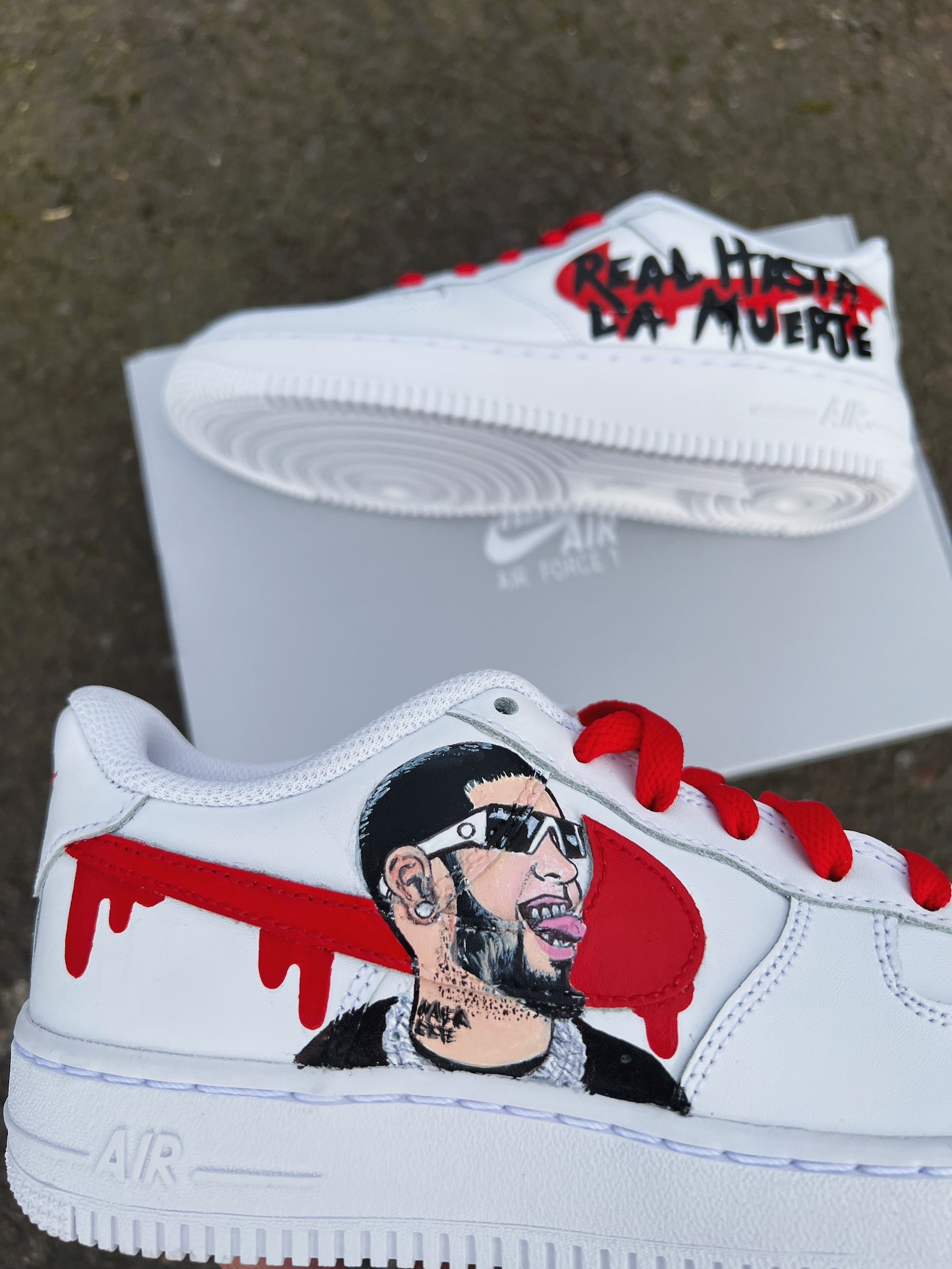 Anuel AA Air Force 1 - Etsy