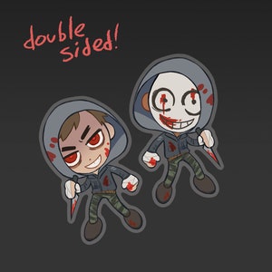Dead by Daylight Charms Legion Joey Susie Frank Julie - Etsy