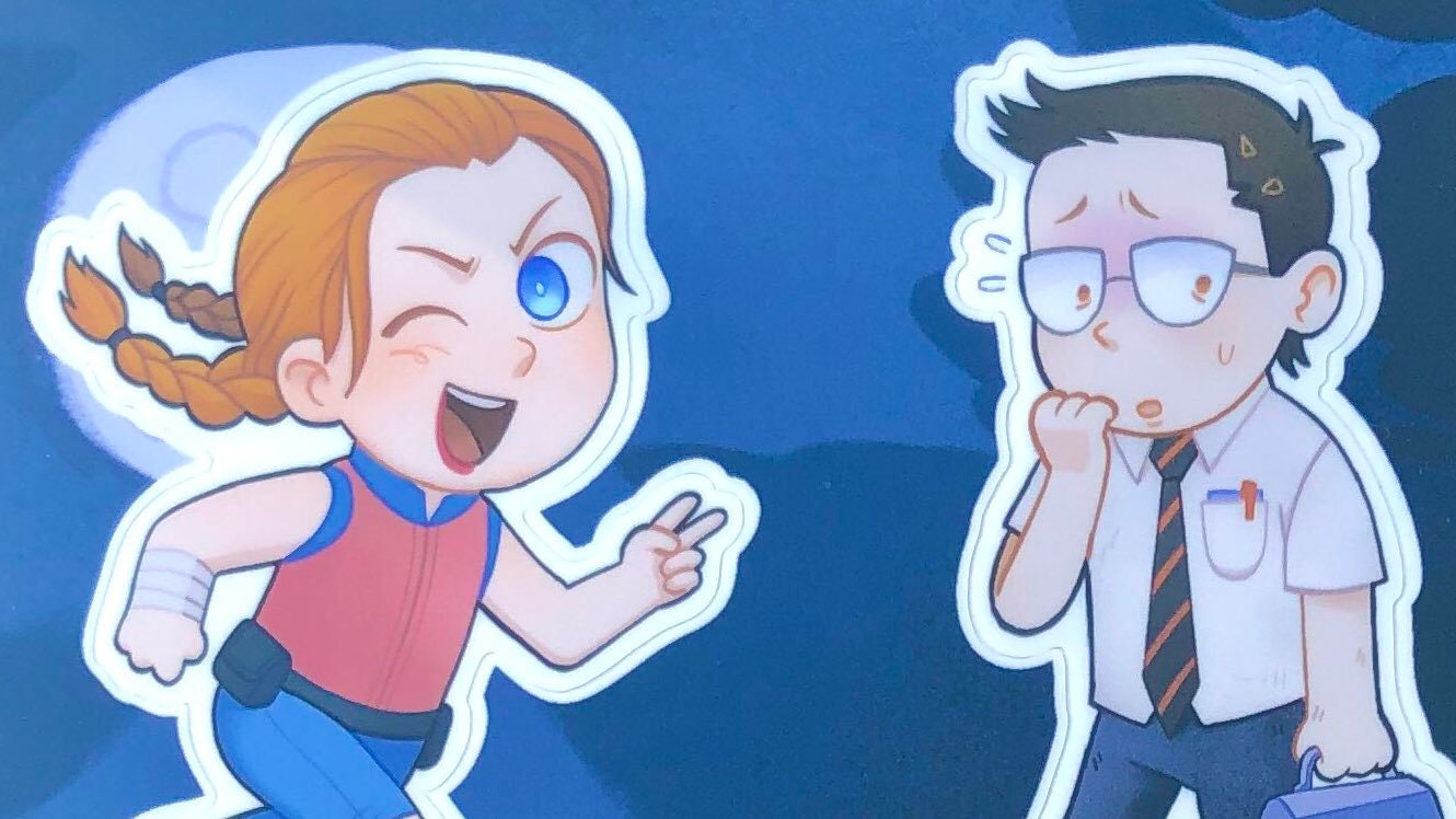 Dead by Daylight Large Sticker Sheet Dwight, Meg, Jake, Claudette ...