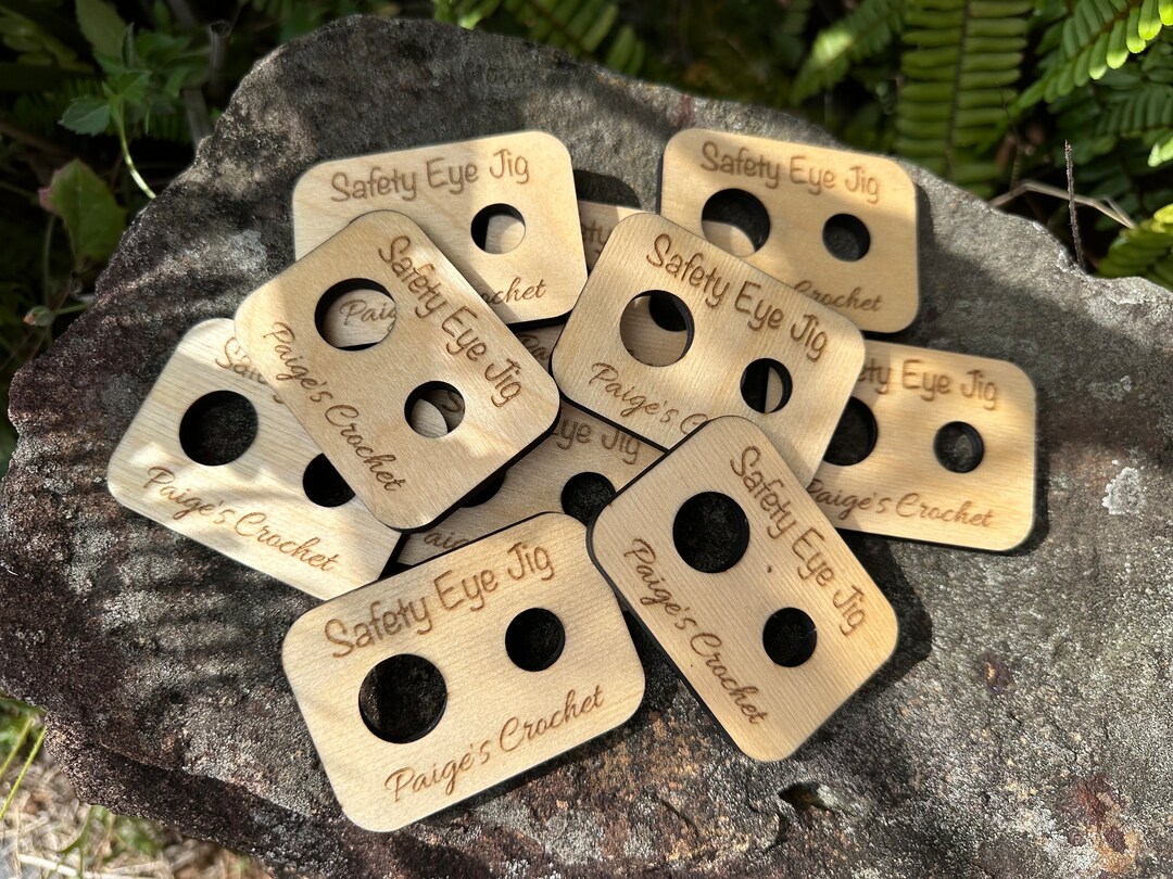 Australias First SAFETY EYE JIG Tool for Amigurumi Plastic Safety Eyes ...