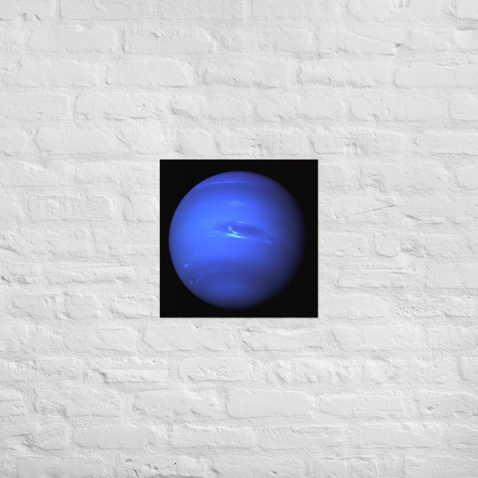 Wall Art Photo Paper Poster Neptune Print Outer Space - Etsy