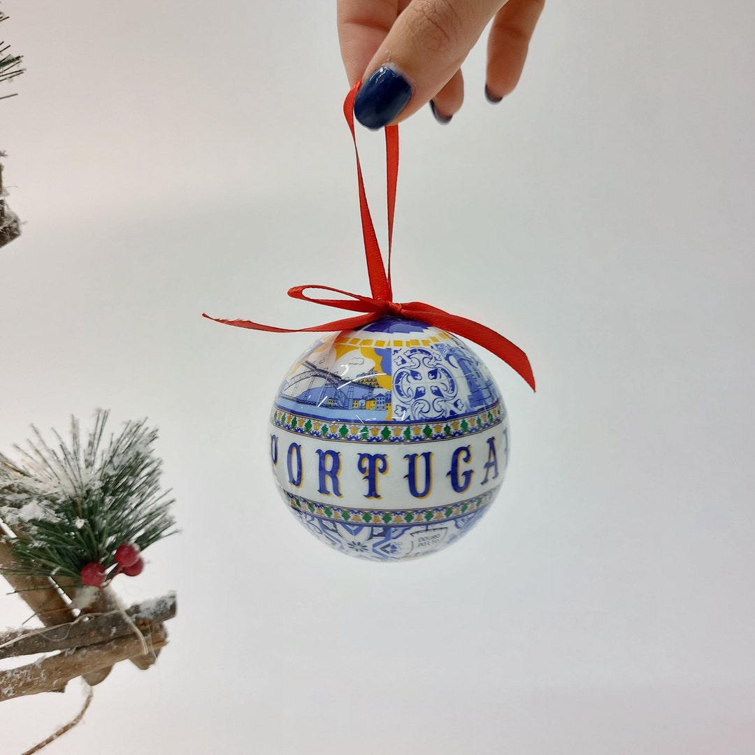 Portugal Christmas Balls 7cm / Tree Decoration / Christmas Tree ...