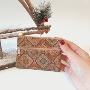 Cork Wallet / Cork Coin Purse Wallet / Vegan Wallet / Wallet / Cork ...