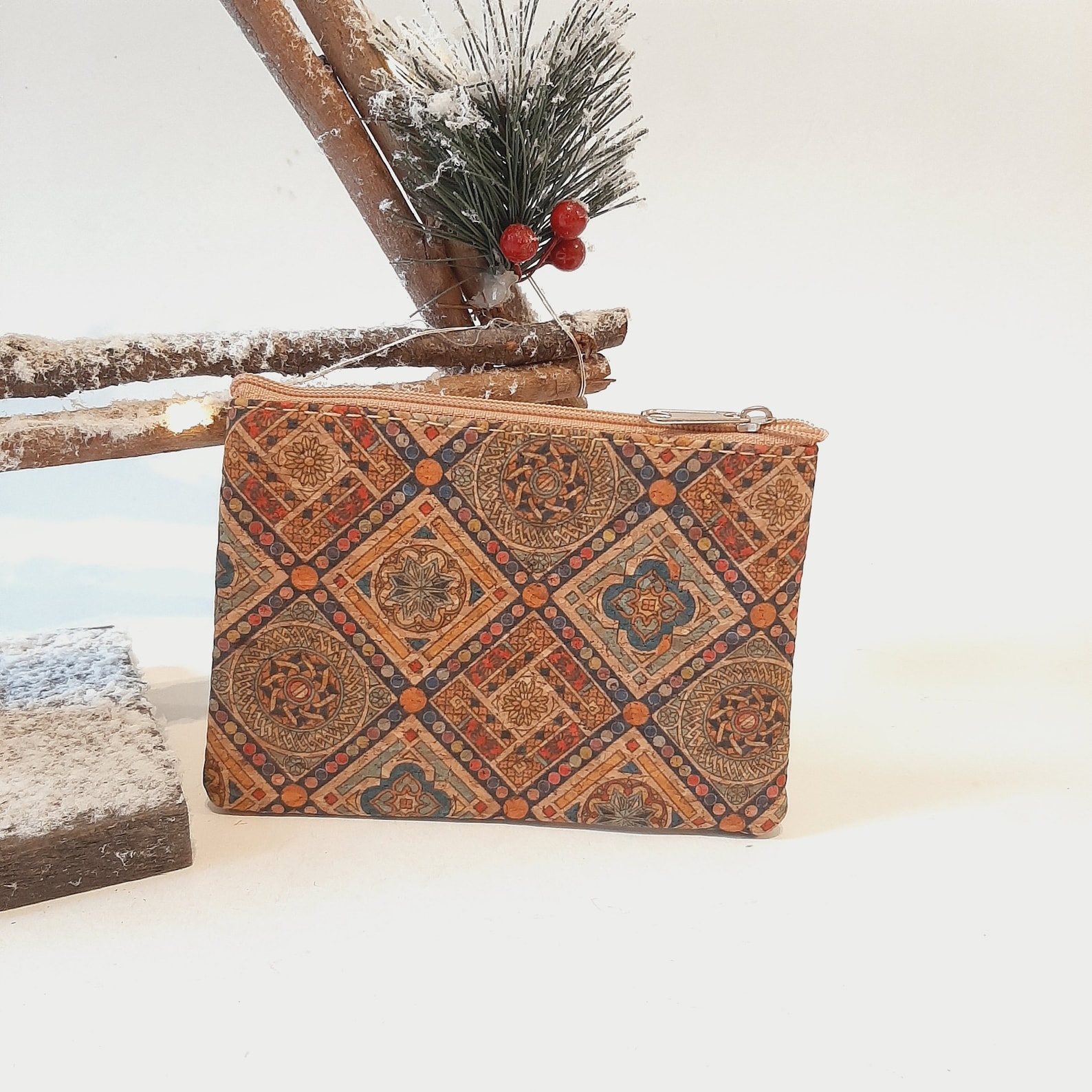 Cork Wallet / Cork Coin Purse Wallet / Vegan Wallet / Wallet / Cork ...