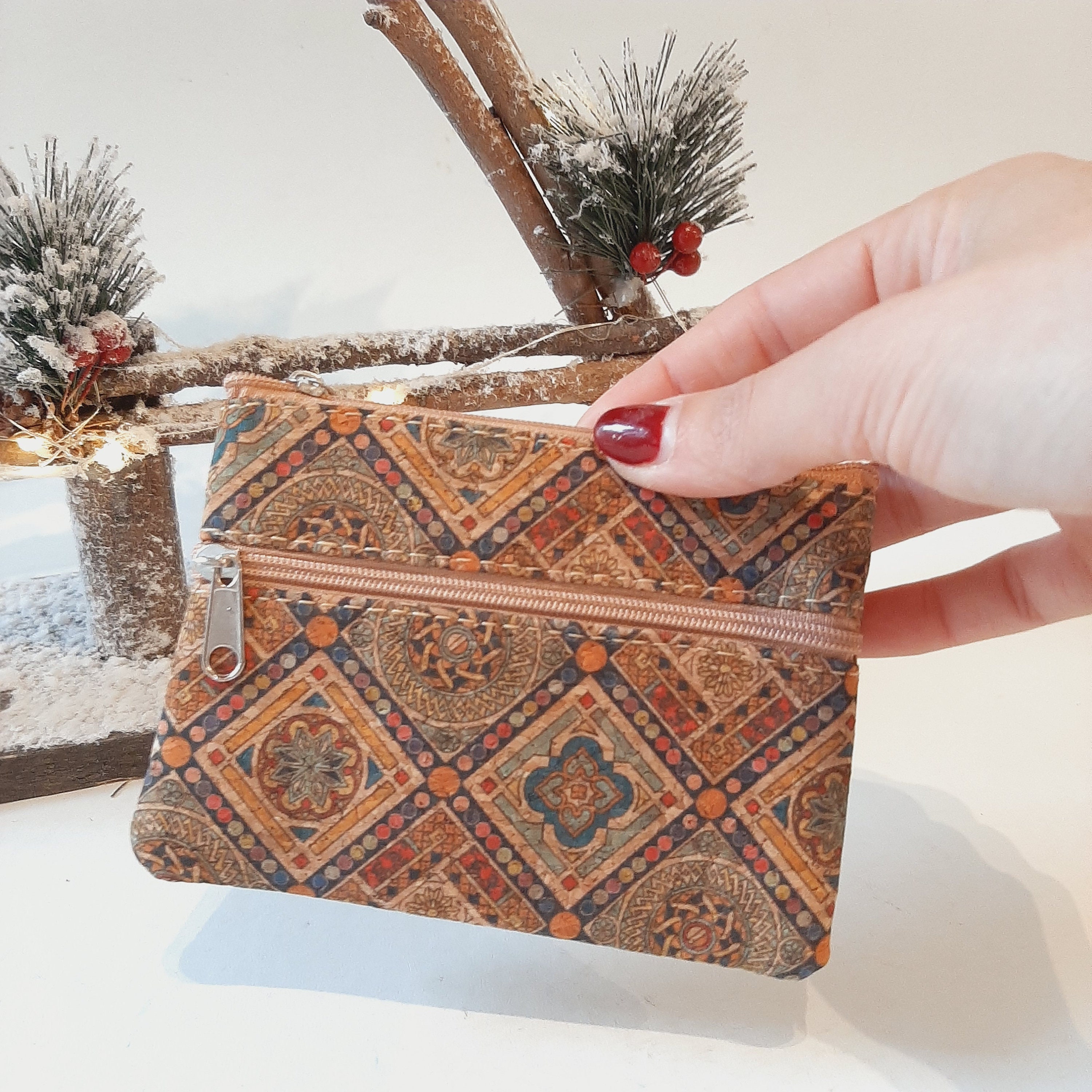 Cork Wallet / Cork Coin Purse Wallet / Vegan Wallet / Wallet / Cork ...